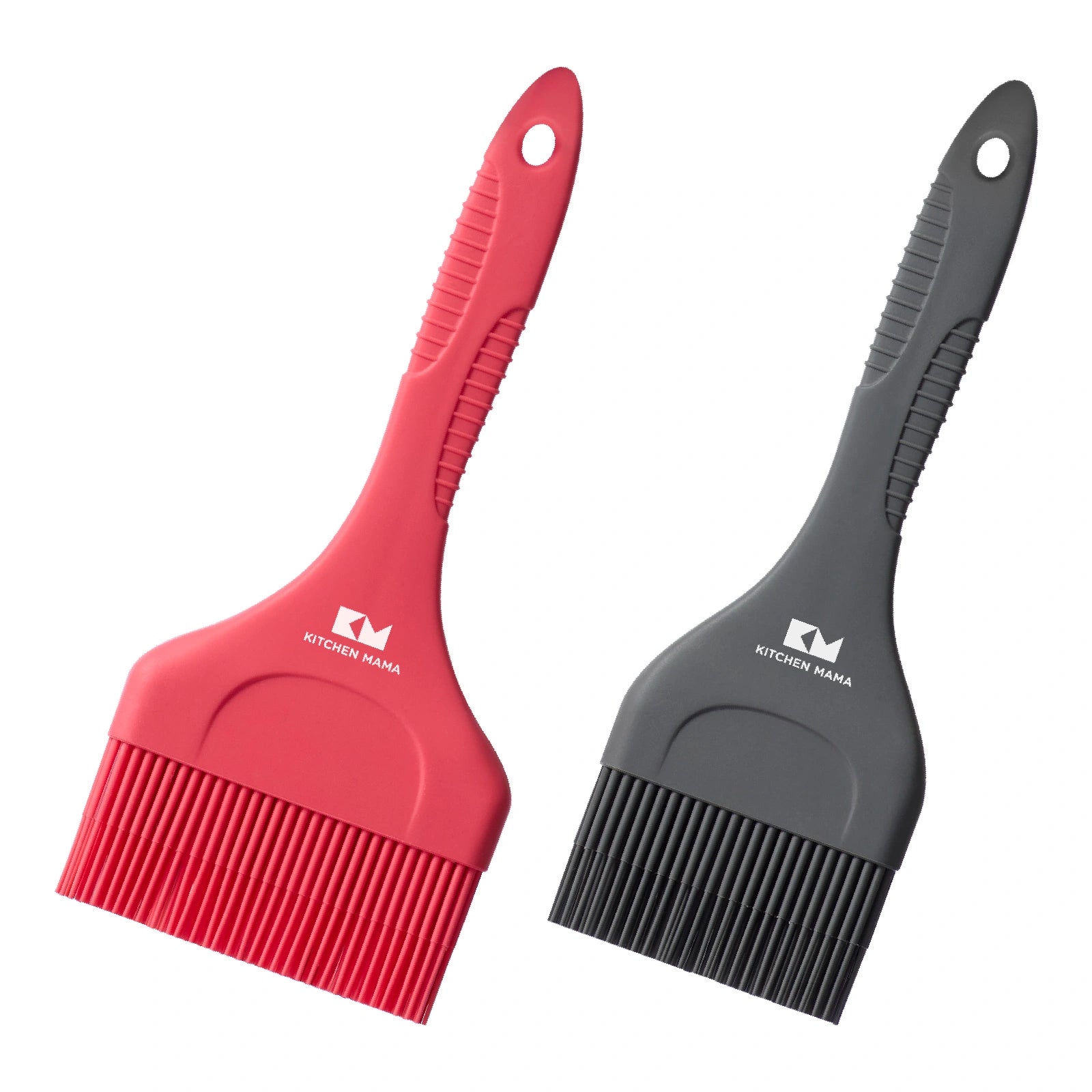 Platinum Silicone Extra Wide Brush Set - Large Spatula & Brush